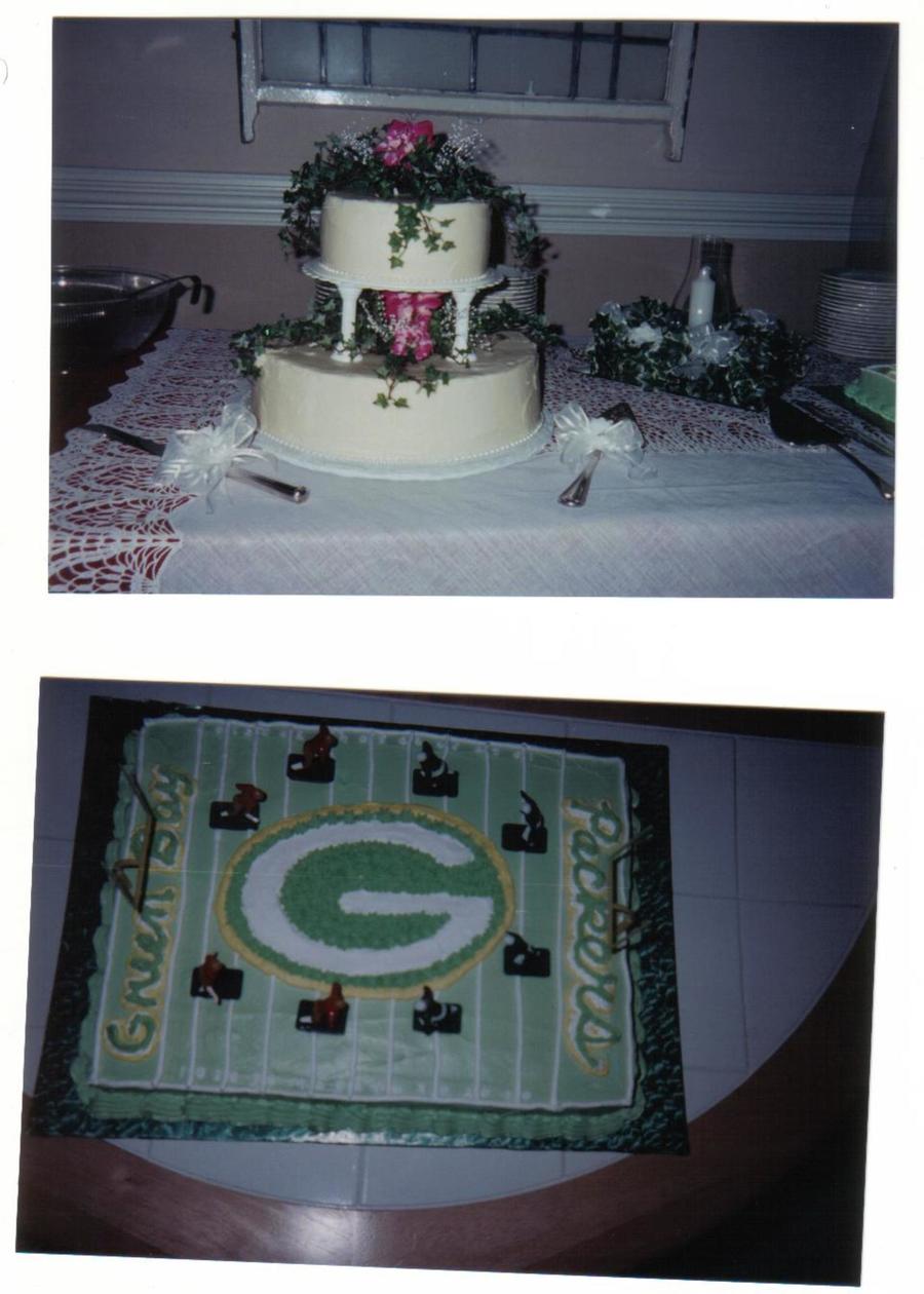 Carrot Wedding Cake & Grooms Cake - CakeCentral.com