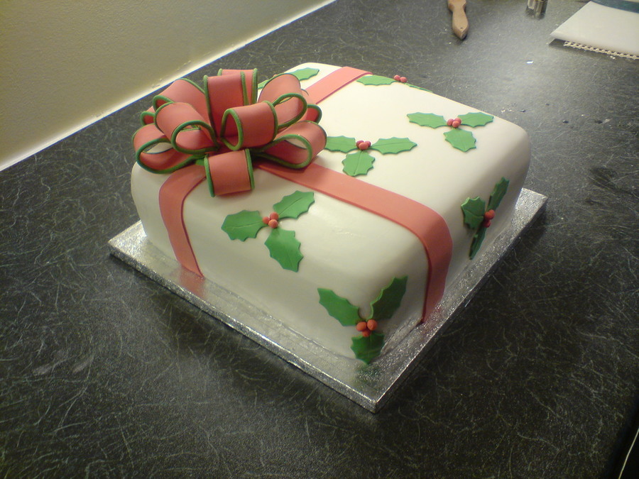Christmas Parcel - CakeCentral.com