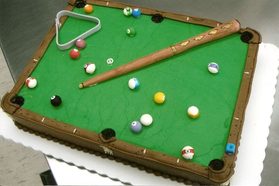 Pool Table - CakeCentral.com