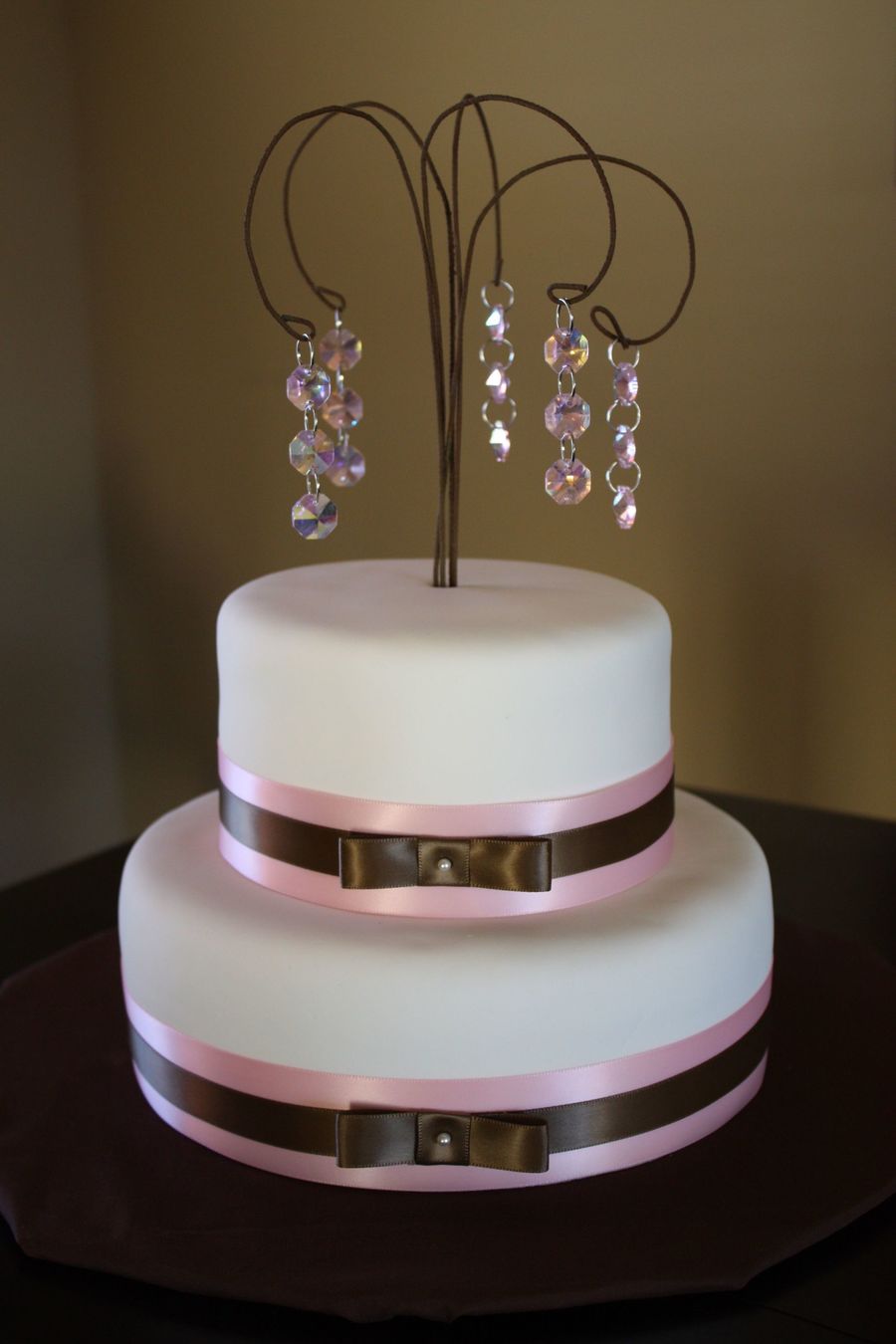 Chandelier Cake - CakeCentral.com