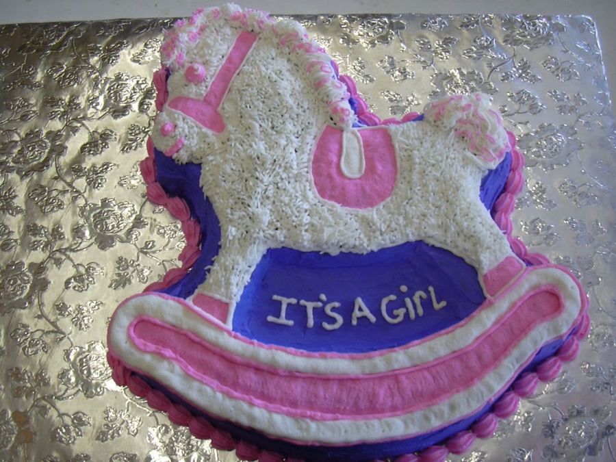 Fluffy Rocking Horse - CakeCentral.com