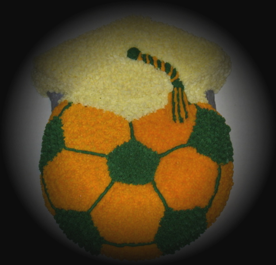 Soccer Grad Cake - CakeCentral.com