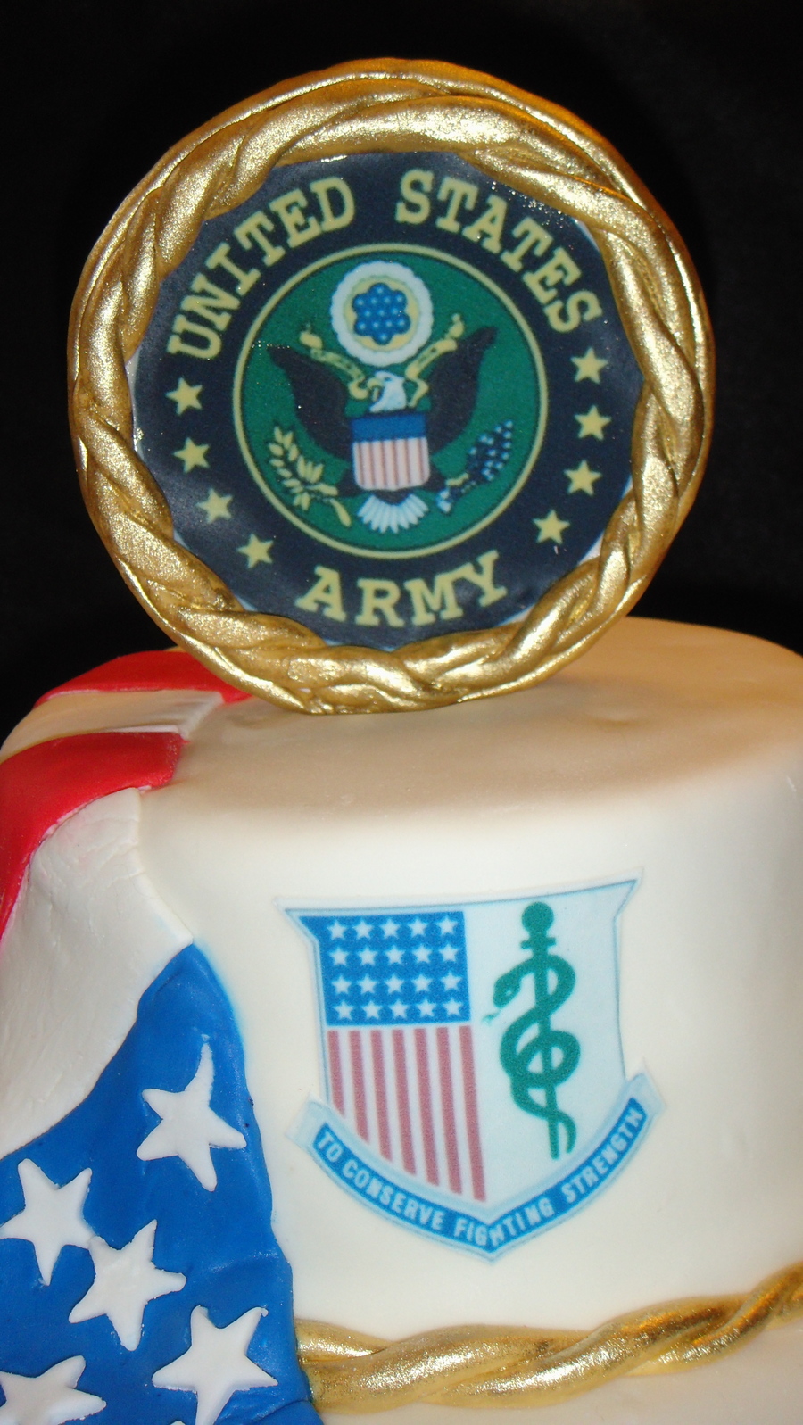 Salute To A Soldier - CakeCentral.com