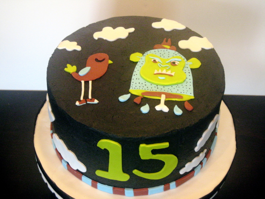 Mighty Boosh Birthday Cake - CakeCentral.com