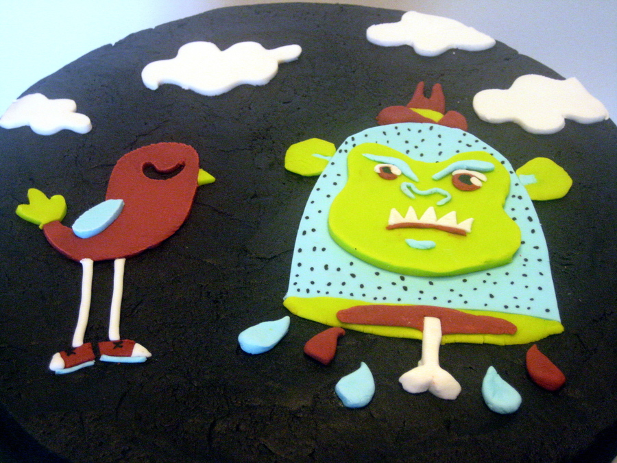 Mighty Boosh Birthday Cake - CakeCentral.com