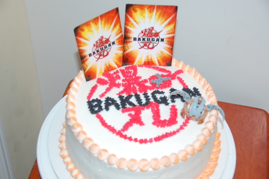 Bakugan Birthday Cake - CakeCentral.com