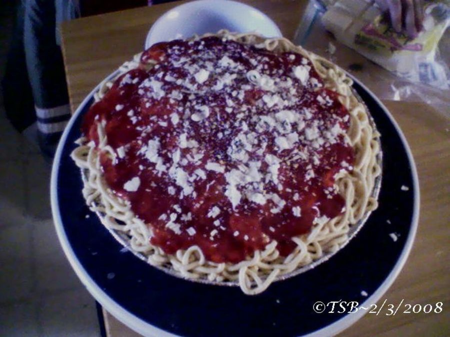 Spaghetti Cake - CakeCentral.com