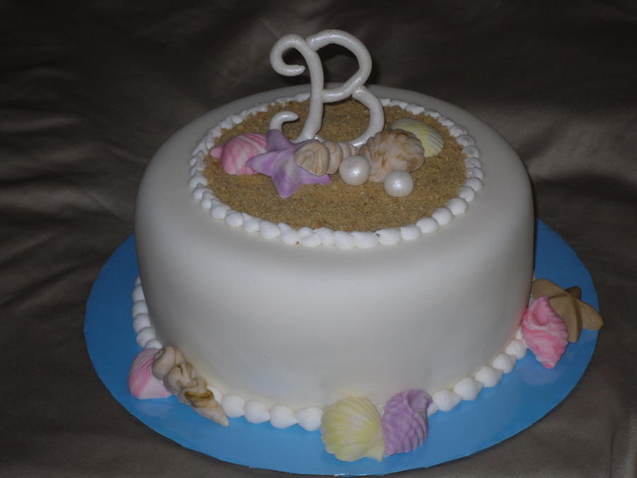 Seashell Cake - CakeCentral.com