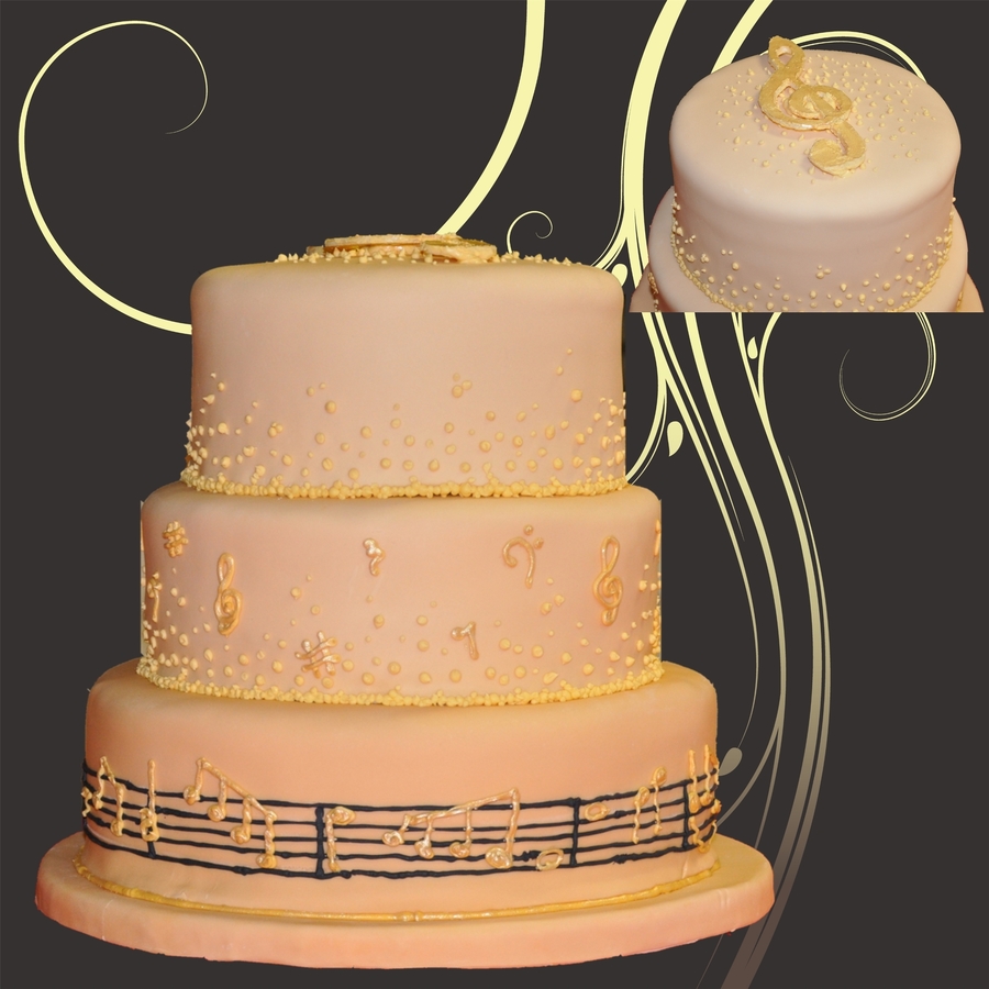 Music Note Cake - CakeCentral.com