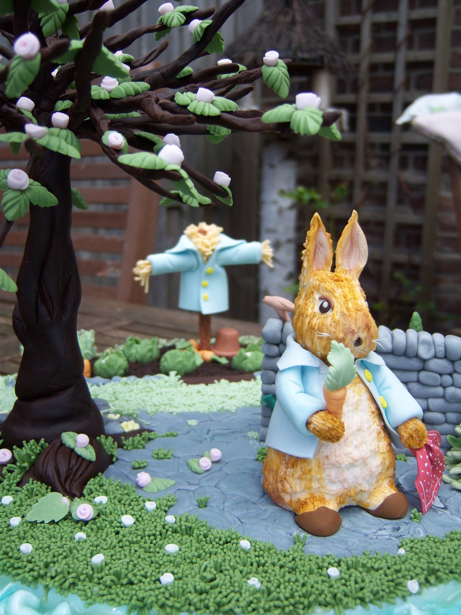 Peter Rabbit Garden - CakeCentral.com