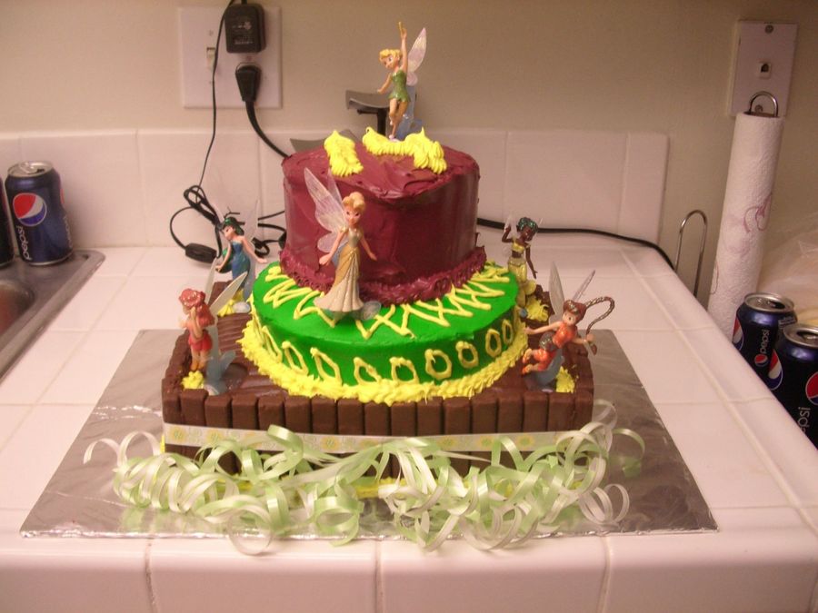 Fairy Birthday Cake - CakeCentral.com