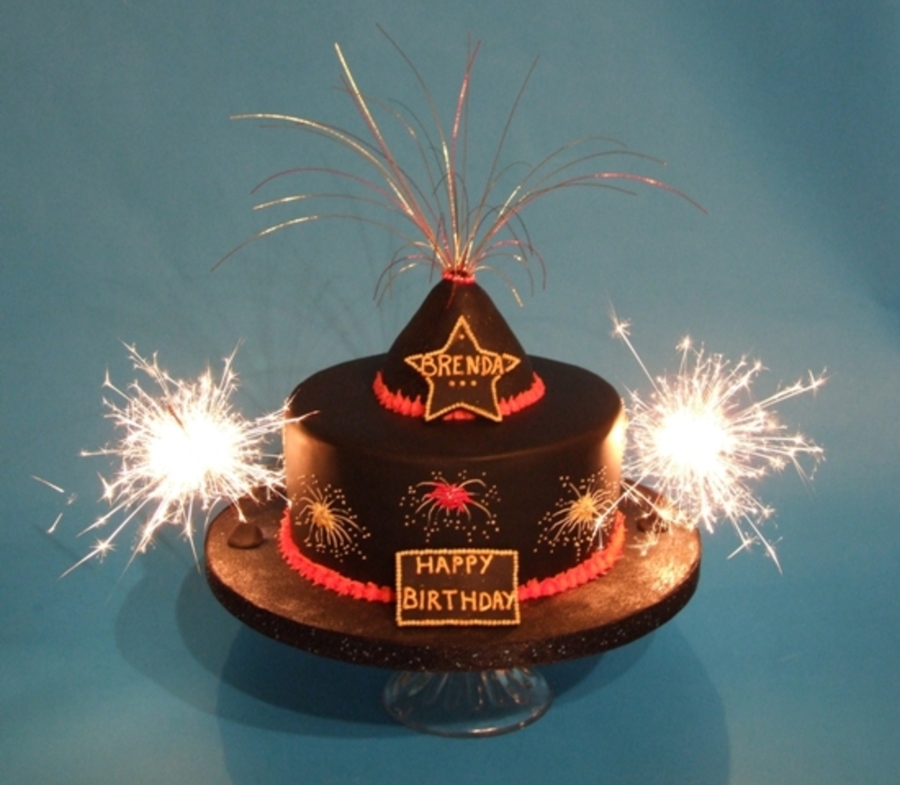 Bonfire Night Birthday Cake - CakeCentral.com