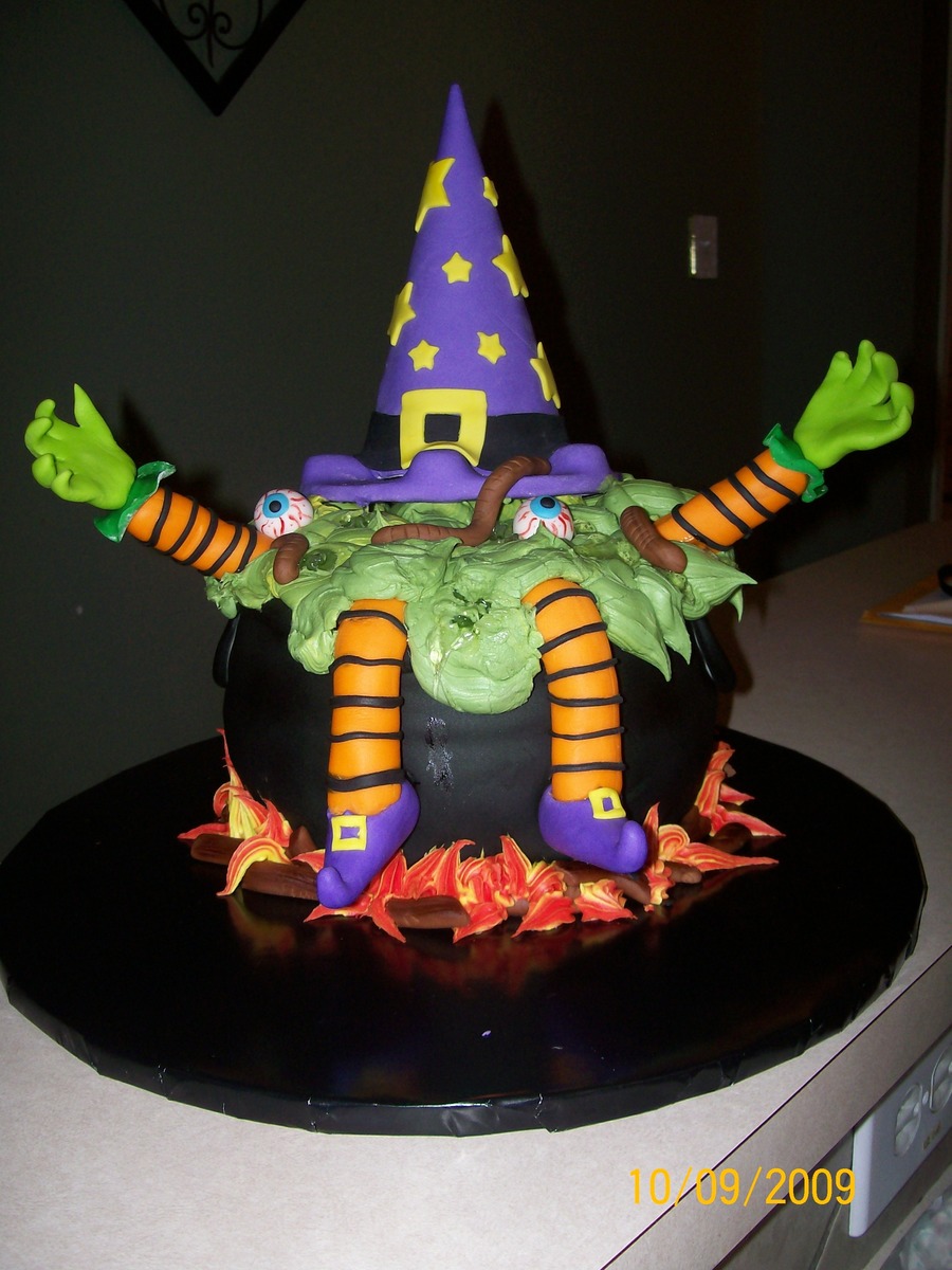 Witches Brew Cake - CakeCentral.com