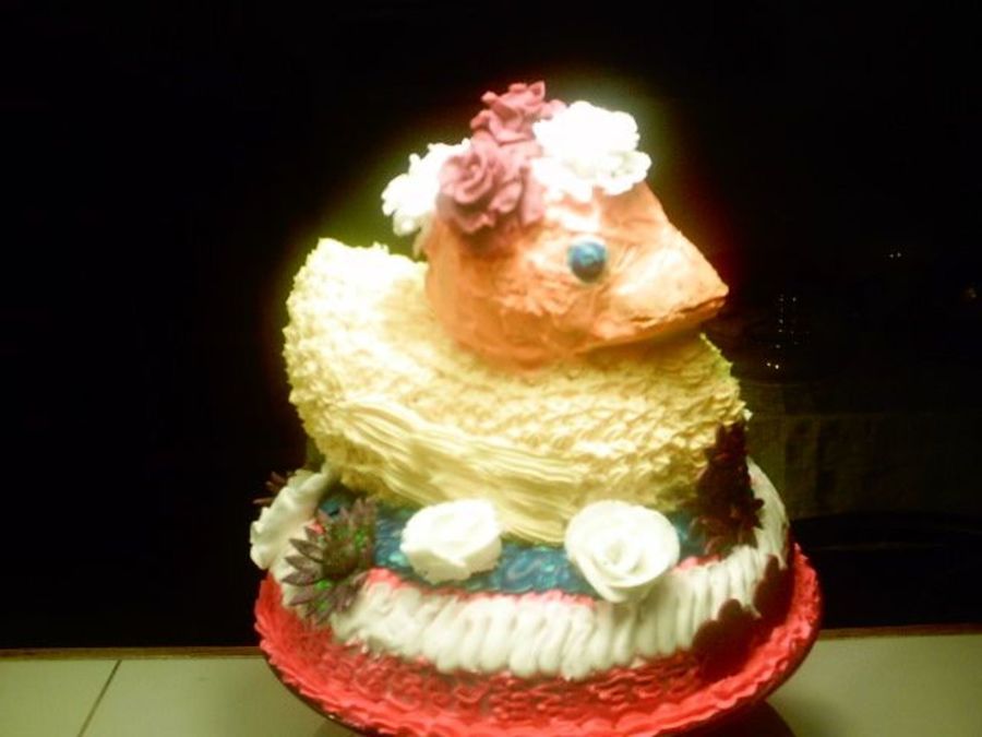 3D Duck Cake - CakeCentral.com