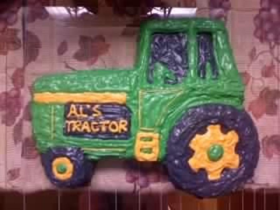 Tractor Cake. - CakeCentral.com