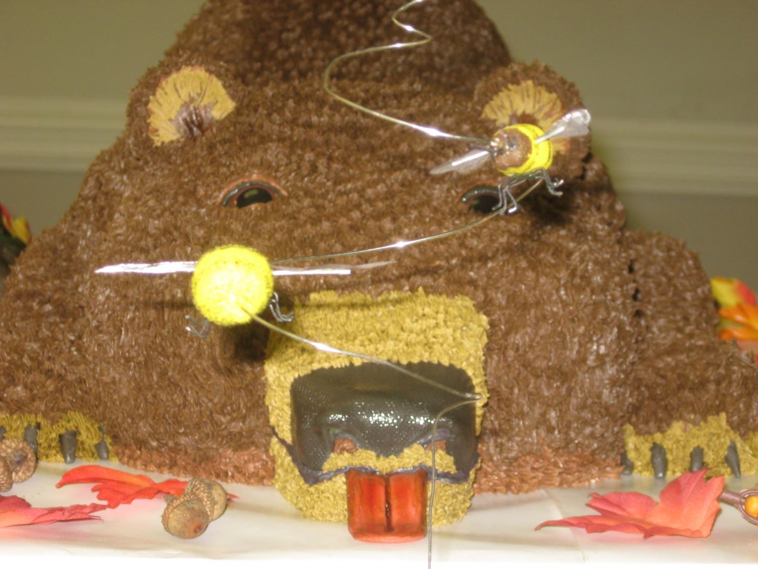 Carved Bear - CakeCentral.com