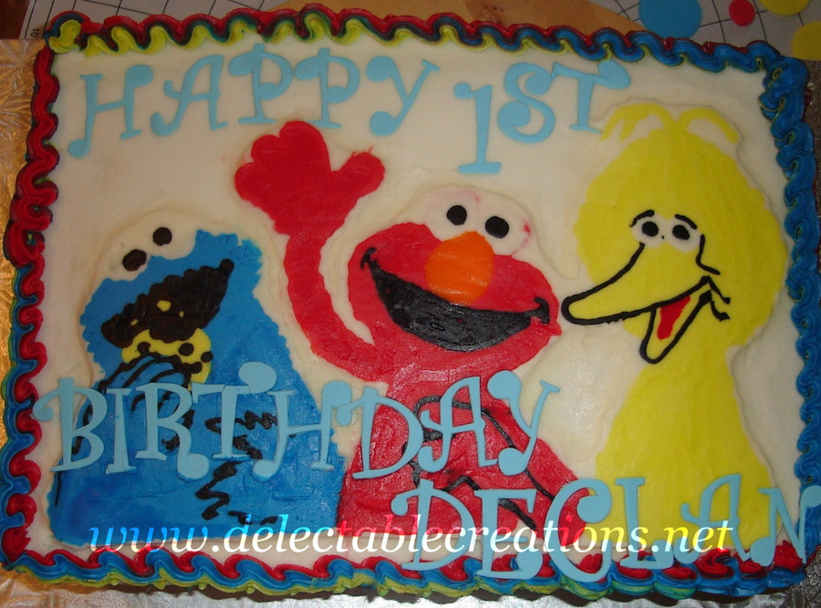 Sesame Street Fbct - CakeCentral.com