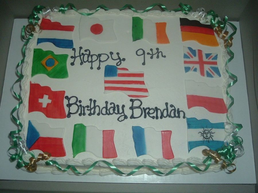 International Cake - CakeCentral.com