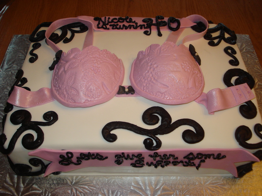 Bra Cake - CakeCentral.com