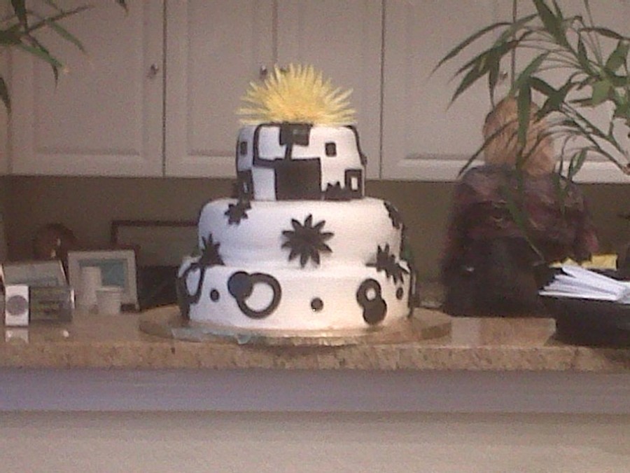 Grand Opening Office Cake - CakeCentral.com