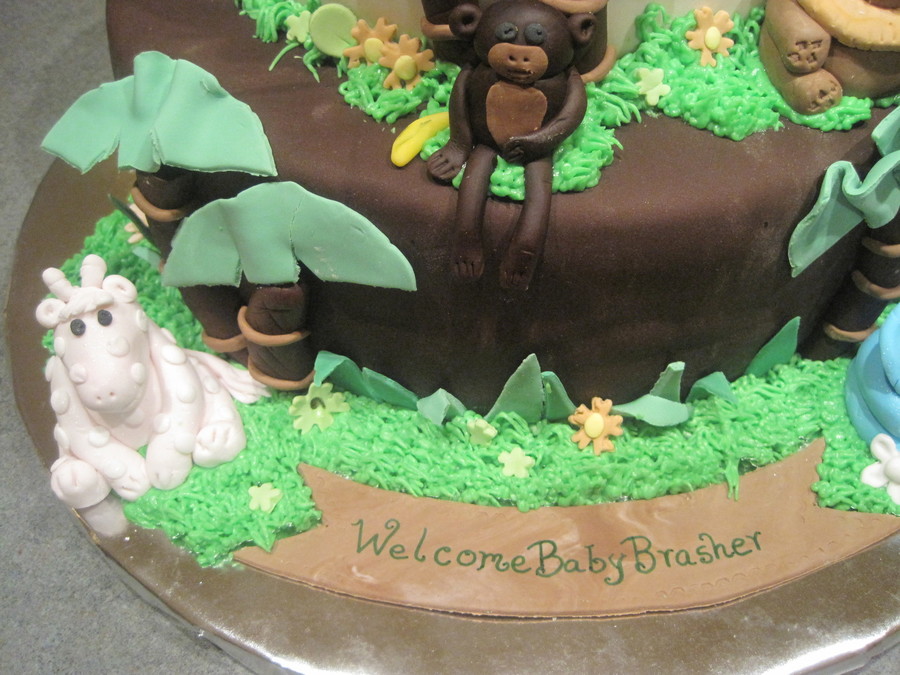 Baby Animal Jungle - CakeCentral.com