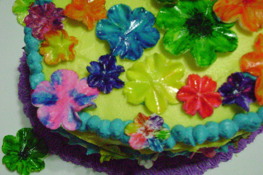 B-Day Cake For A Friend At Work - CakeCentral.com