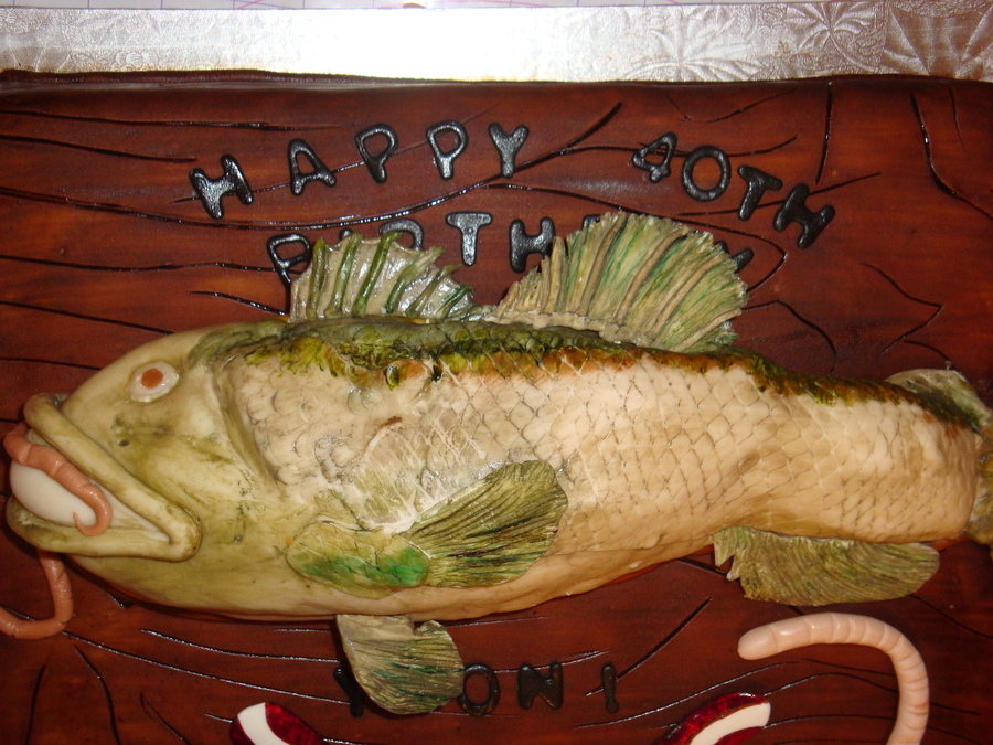 Largemouth Bass - CakeCentral.com
