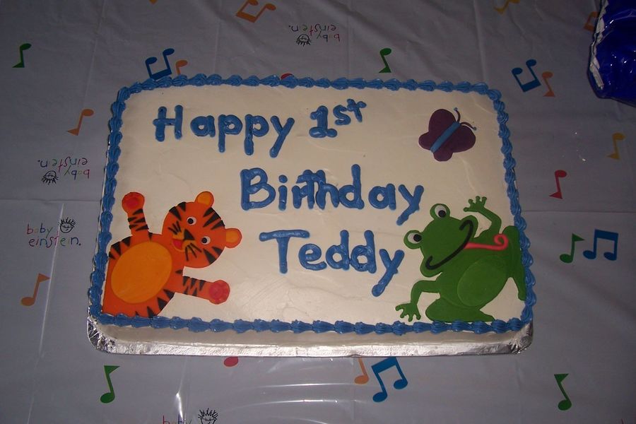 Baby Einstein / 1St Birthday - CakeCentral.com