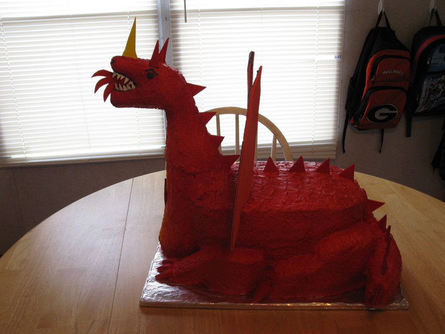 Fire Dragon - CakeCentral.com