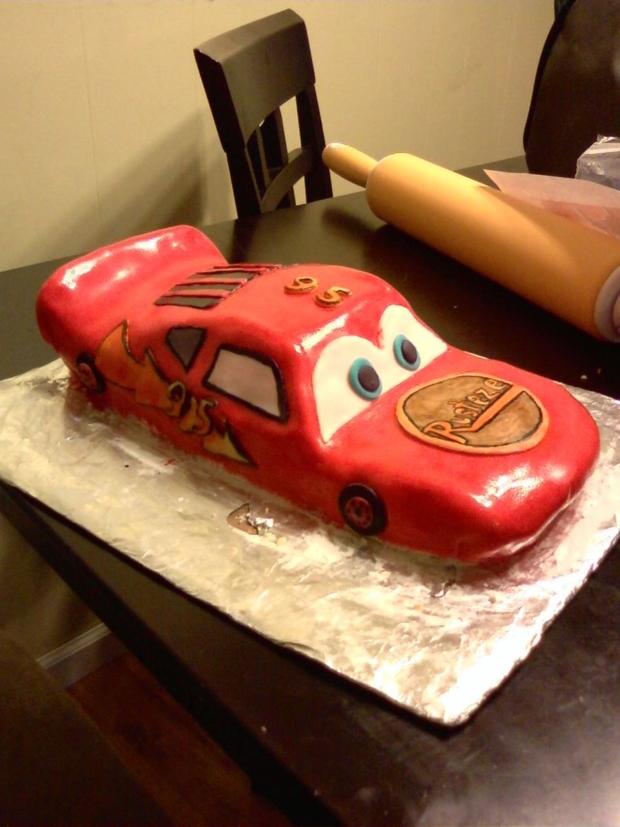 Cars Lightening Mcqueen - CakeCentral.com
