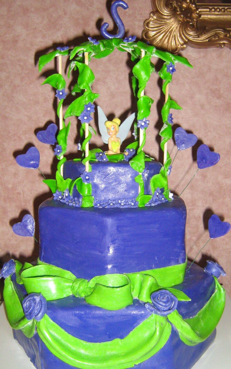 Tinkerbell Cake - CakeCentral.com