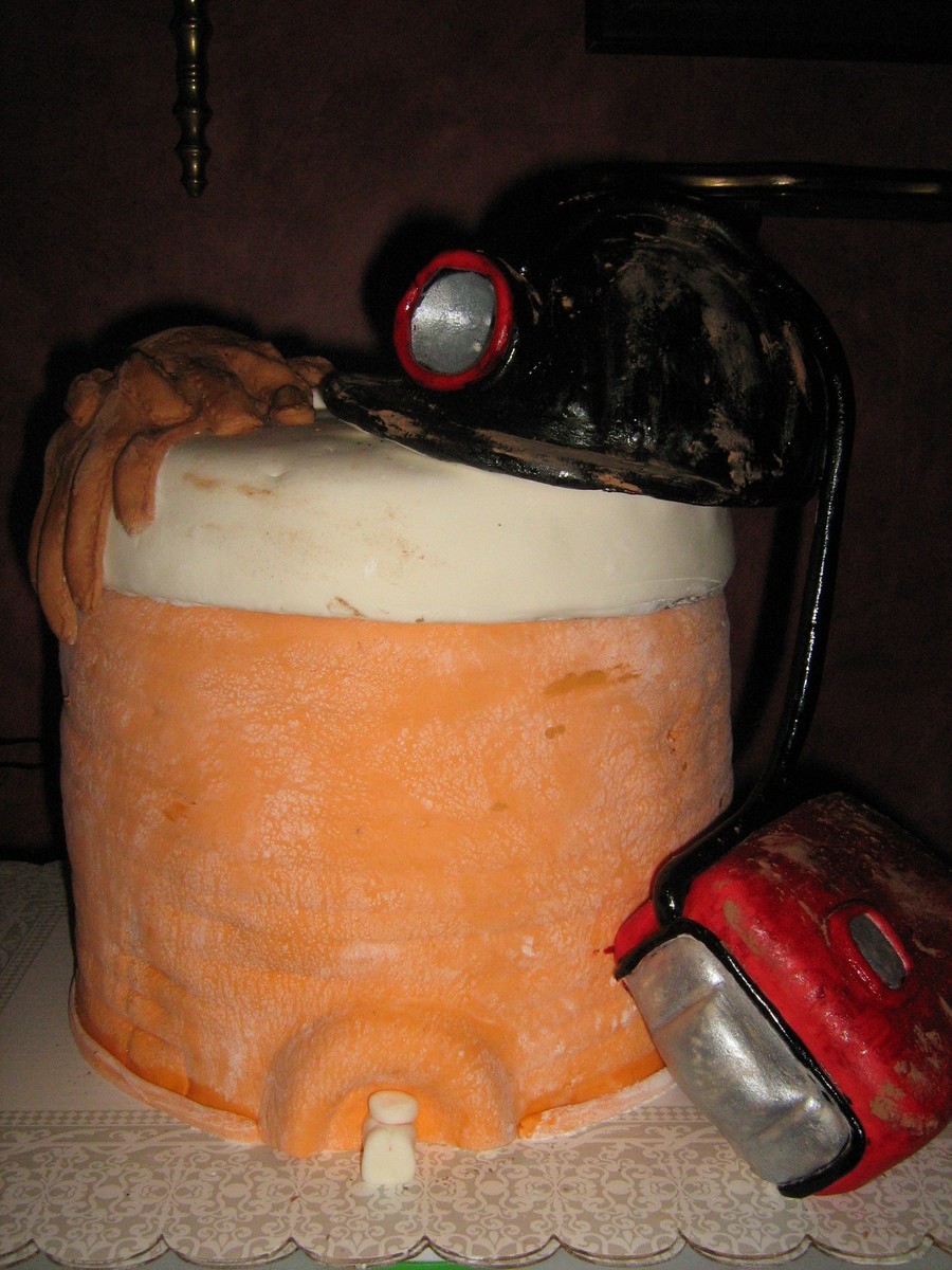 Coal Miner Cake - CakeCentral.com
