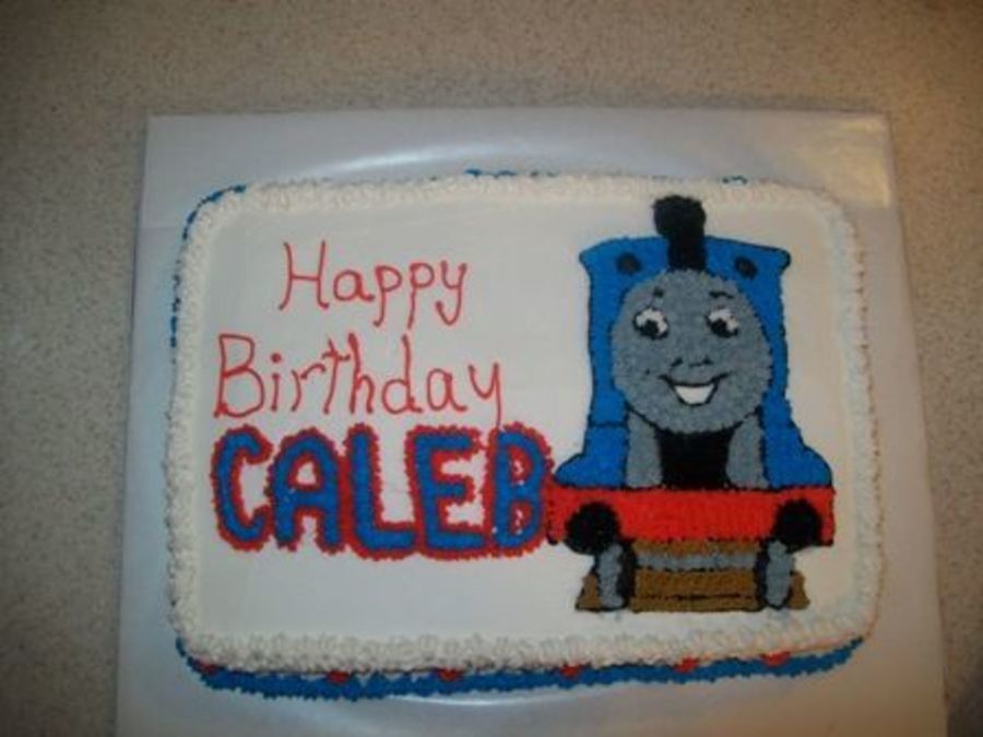 Thomas The Train Sheet Cake - CakeCentral.com