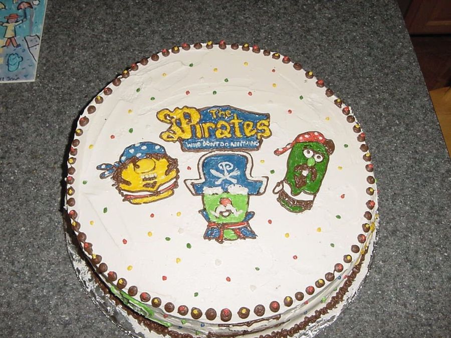 2008 Vbs Veggietales Pirates - CakeCentral.com