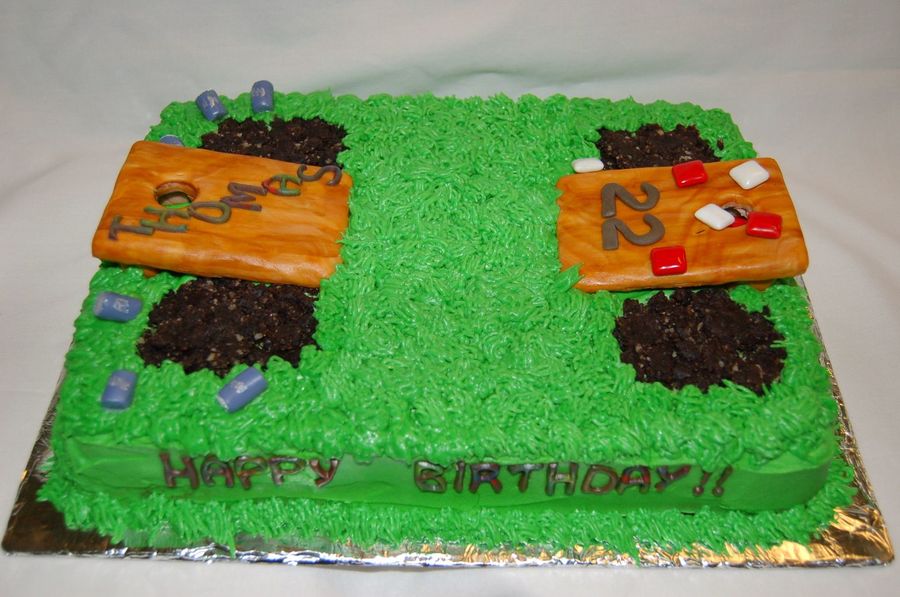 Corn Hole - CakeCentral.com