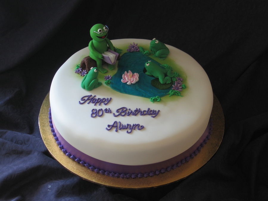 Alwyn's 80Th Birthday - CakeCentral.com