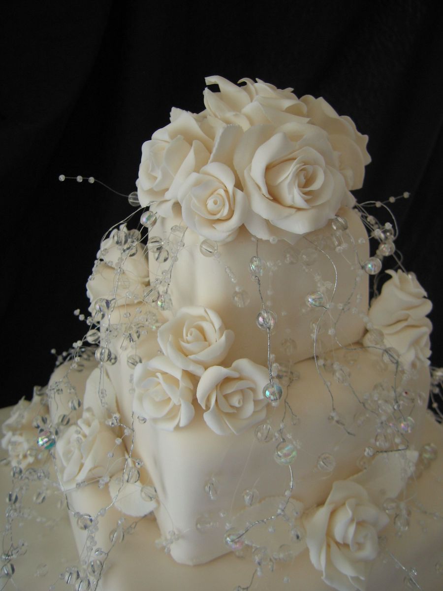 "hayley" Wedding Cake - CakeCentral.com