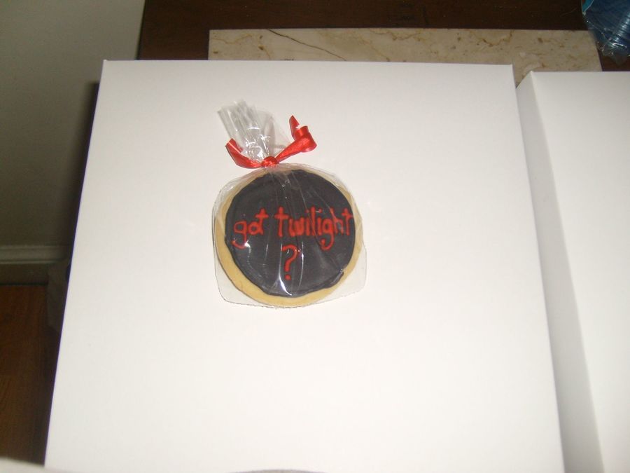 Twilight Cookies! - CakeCentral.com