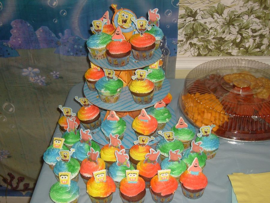 Spongebob Cupcakes - CakeCentral.com