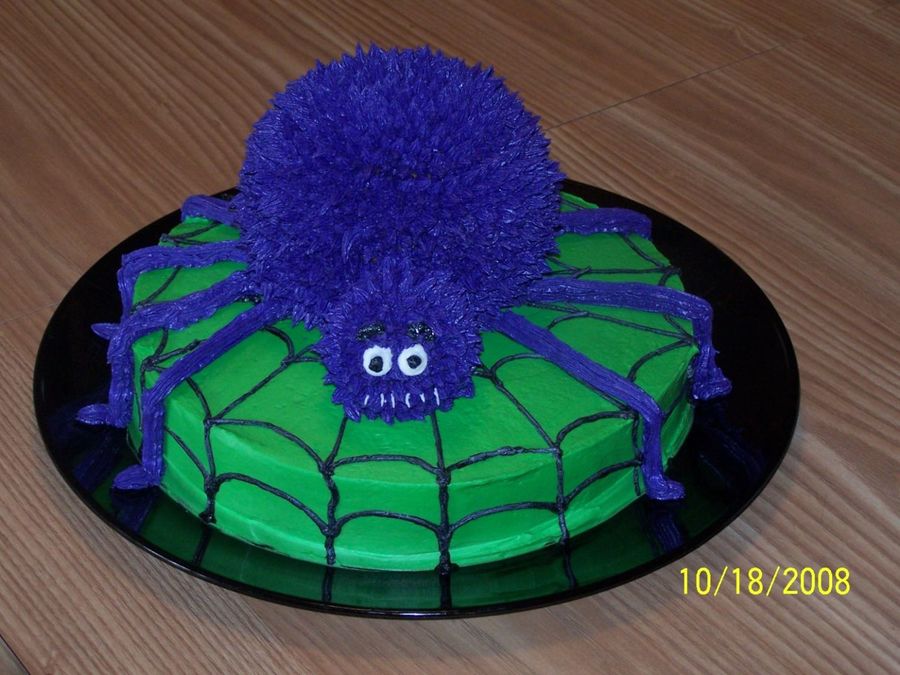 Spider Cake - CakeCentral.com