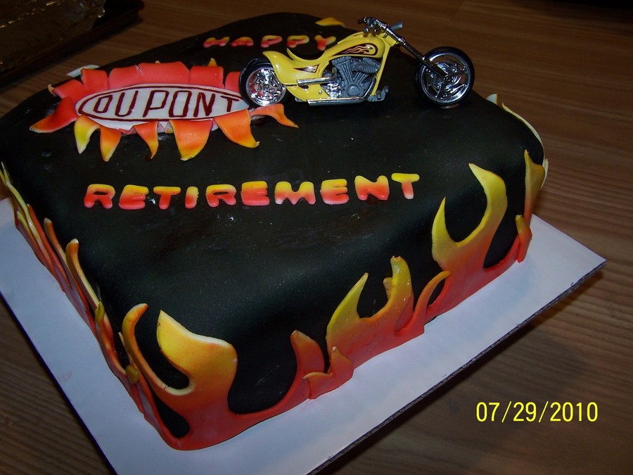Harley Retirement - CakeCentral.com