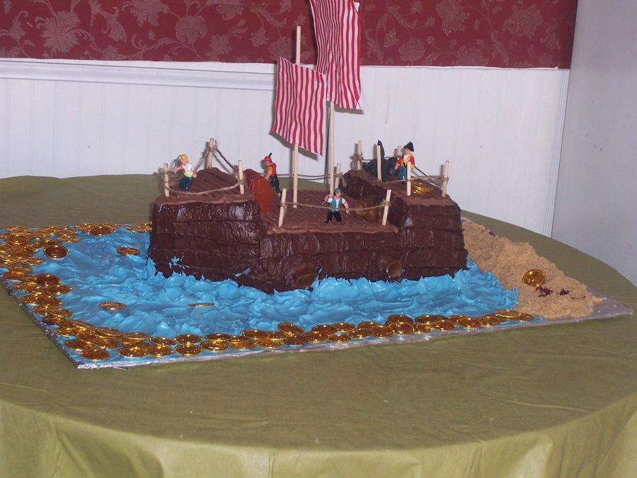 Pirate Ship - CakeCentral.com