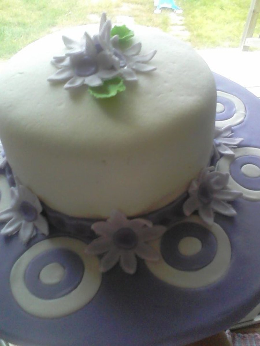 Wilton 3 Course Final Cake - CakeCentral.com