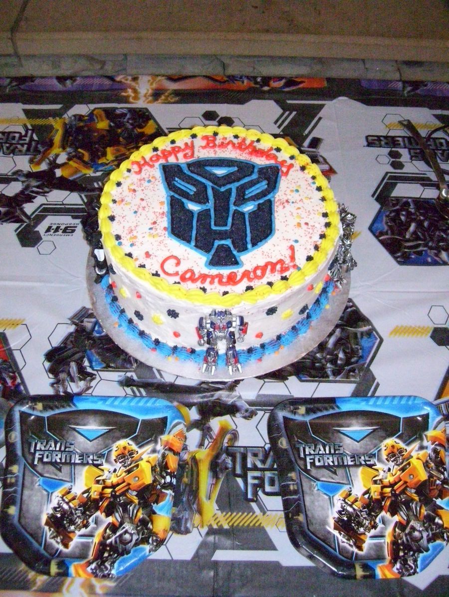 Transformers Cake - CakeCentral.com