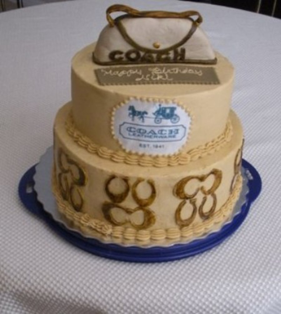 Coach Cake - CakeCentral.com