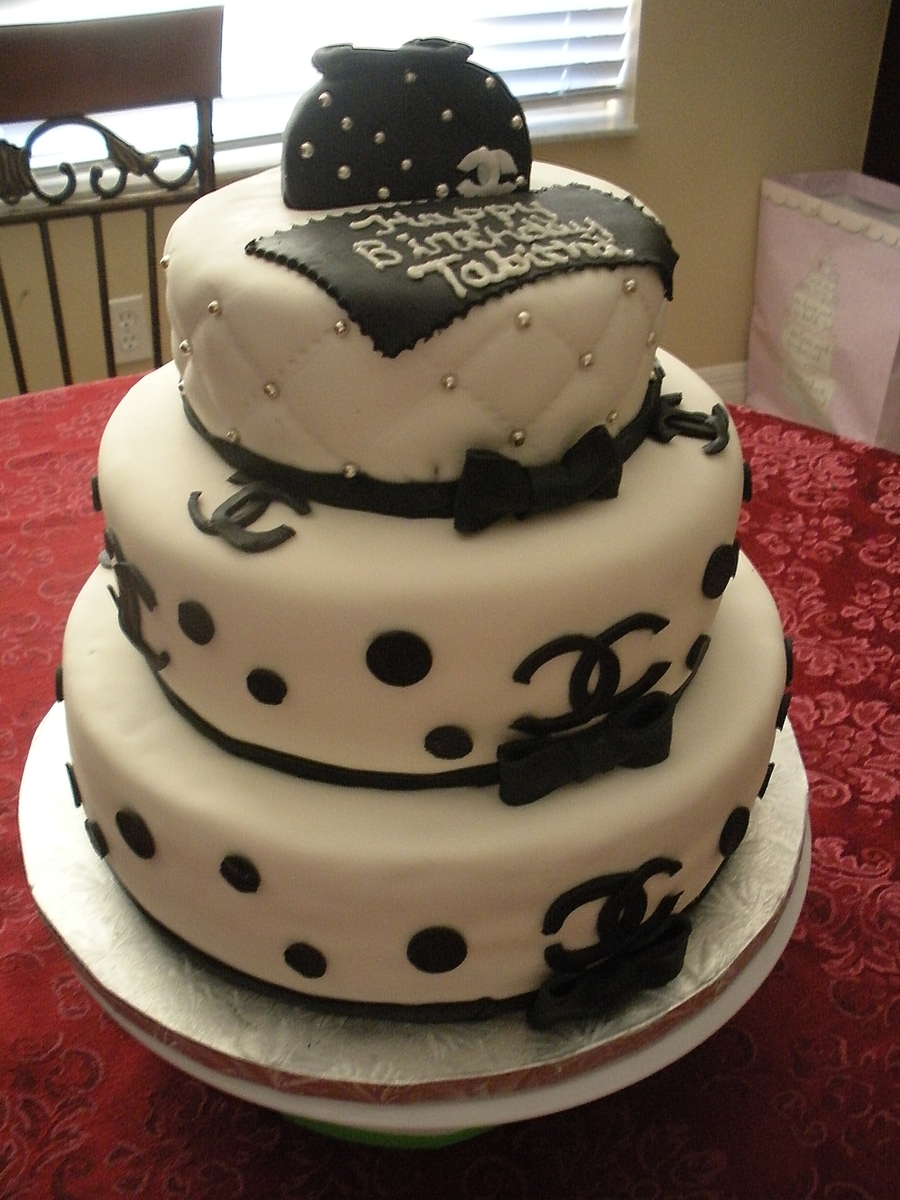 Chanel Cake - CakeCentral.com