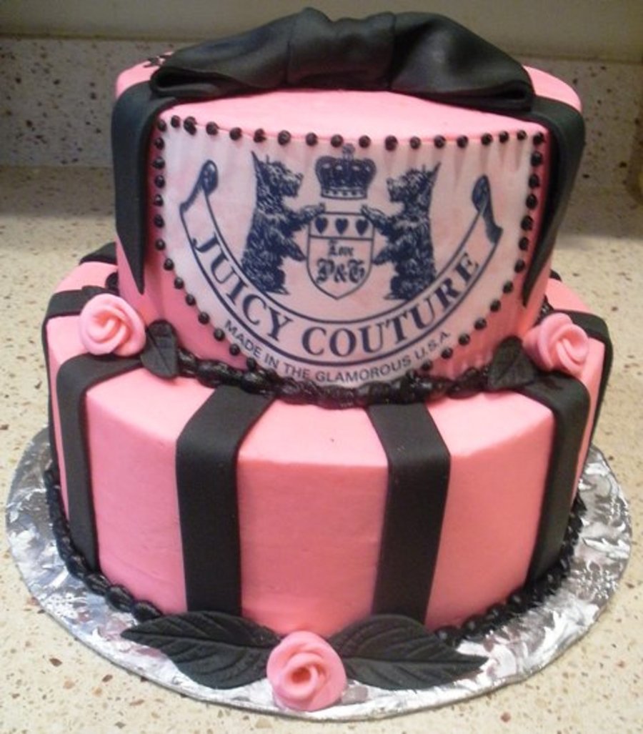 Juicy Couture Cake - CakeCentral.com