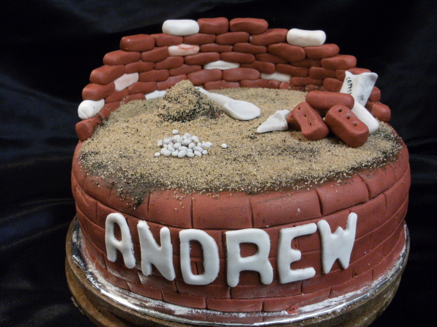 Andrew The Builder Birthday Cake - CakeCentral.com