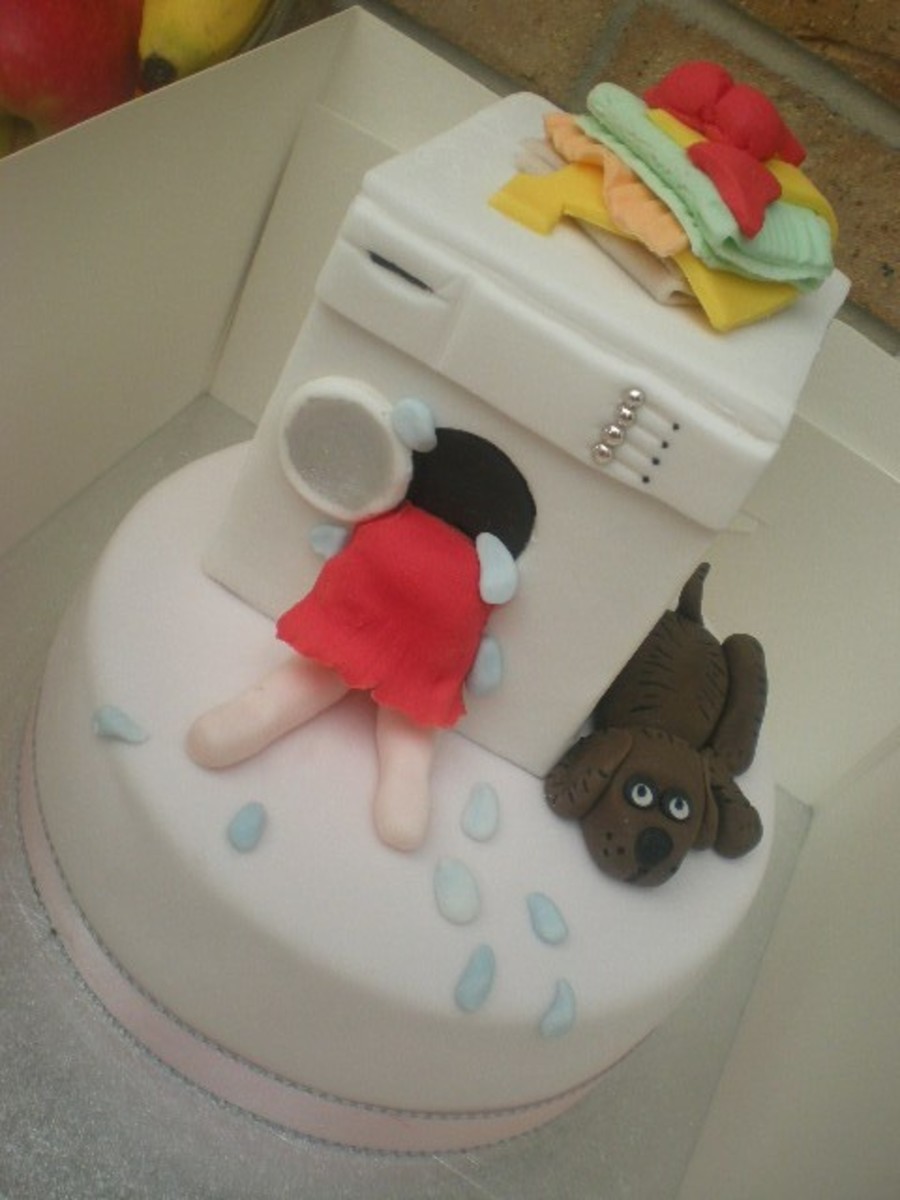 Washing Machine Cake - CakeCentral.com