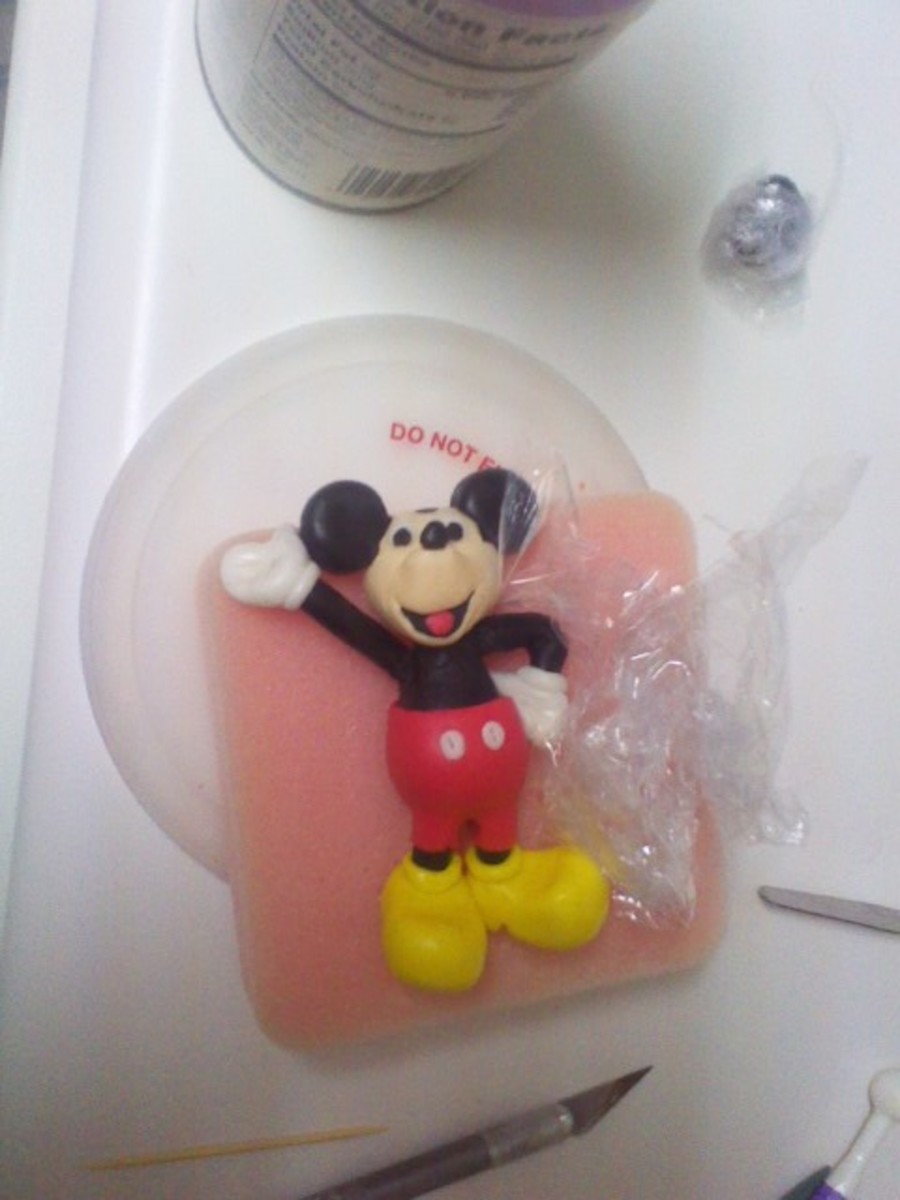 Fondant Mickey Mouse - CakeCentral.com